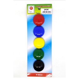 Jual Magnet Warna / Magnet Papan Tulis Joyko MN-30-5 isi 5 Pcs | Shopee ...