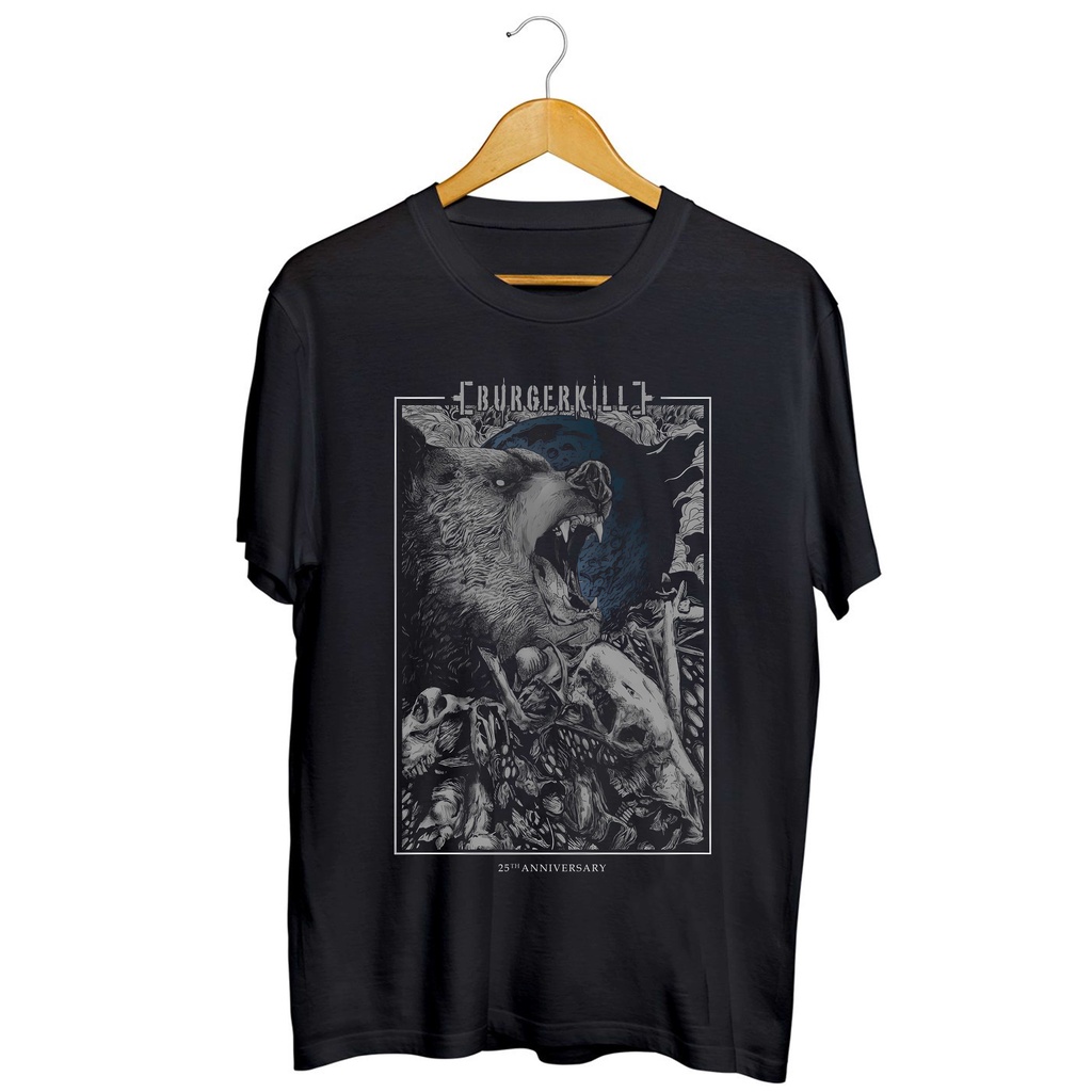 Jual Kaos Band Burgerkill Anniversary 25th / Tshirt Musik Rock Metal ...