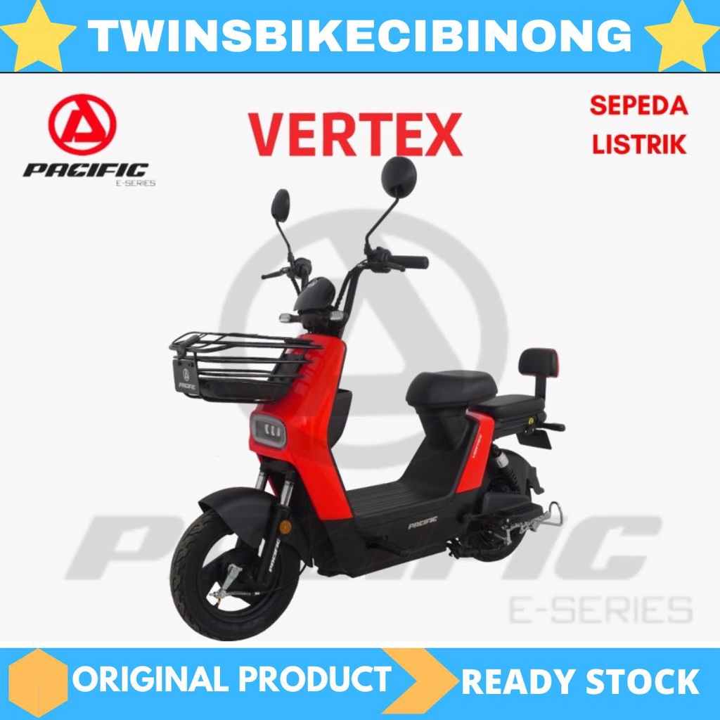 Jual SEPEDALISTRIK PACIFIC VERTEX NEW | Shopee Indonesia