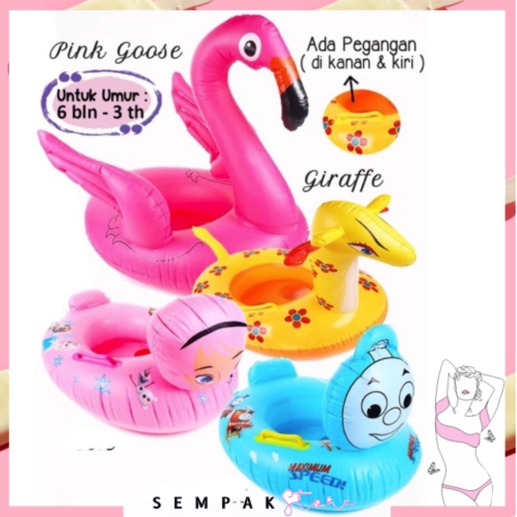 Jual SS Ban Renang Anak Karakter Quacker Float Children pool Pelampung ...