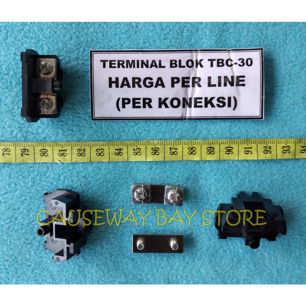 Jual TERMINAL BLOK TBC-30 HARGA PER LINE (PER KONEKSI) | Shopee Indonesia