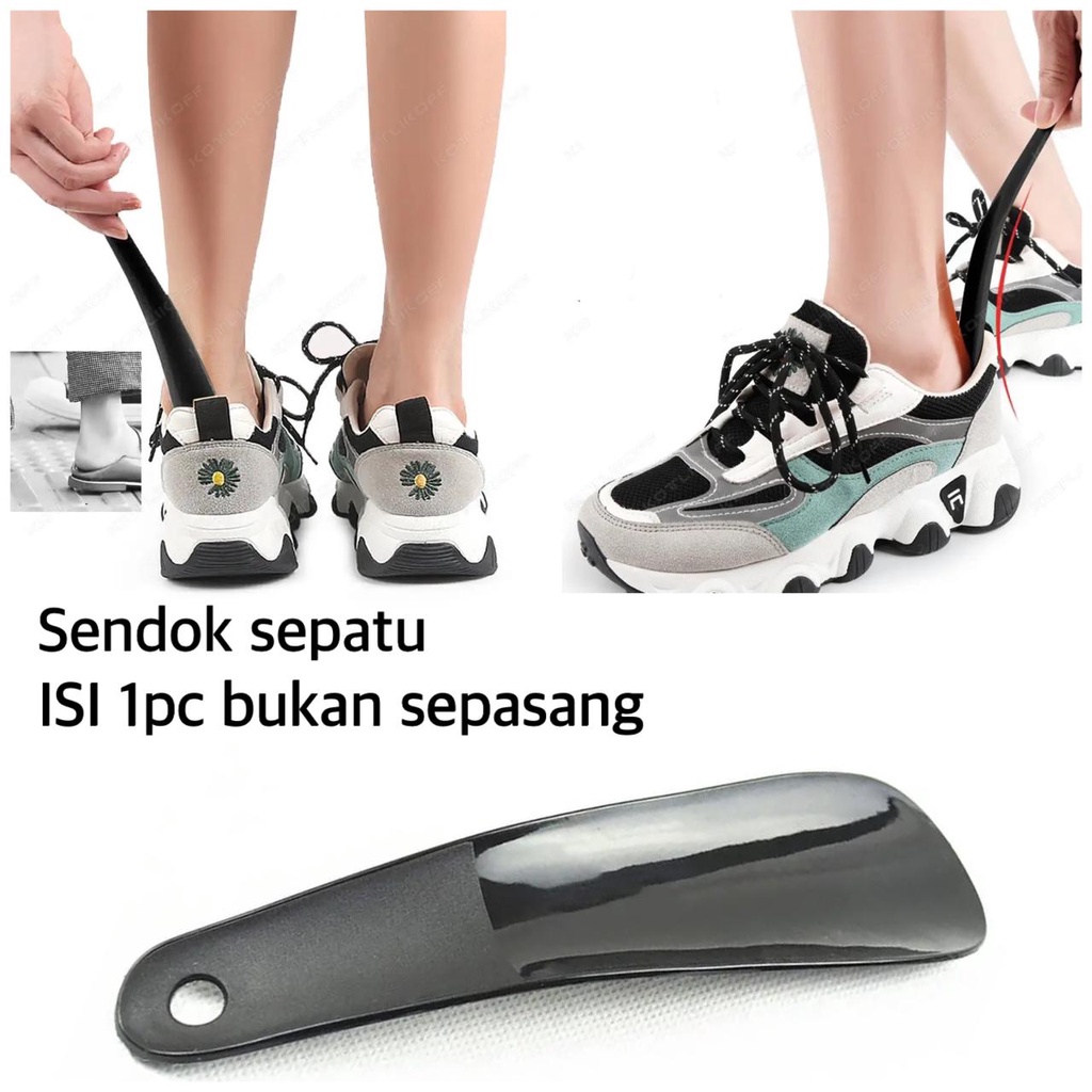 Jual SATU PCS SHOE HORN SENDOK SEPATU SENDOK UNTUK MEMBANTU PEMAKAIAN ...
