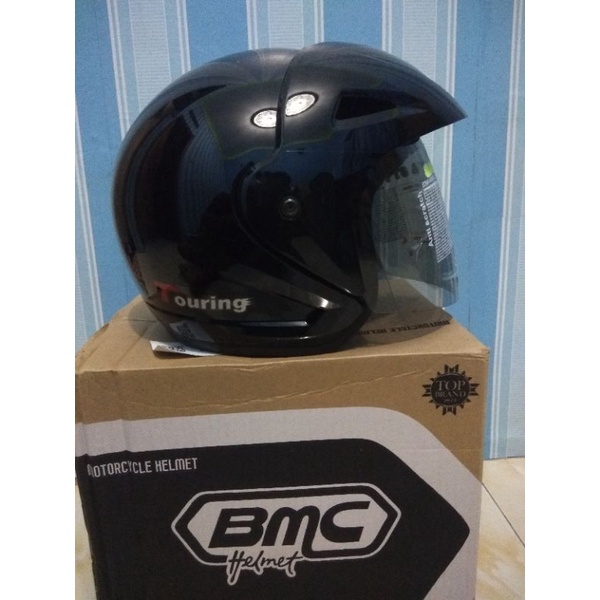 Jual Helm Bmc turing metalik baru | Shopee Indonesia