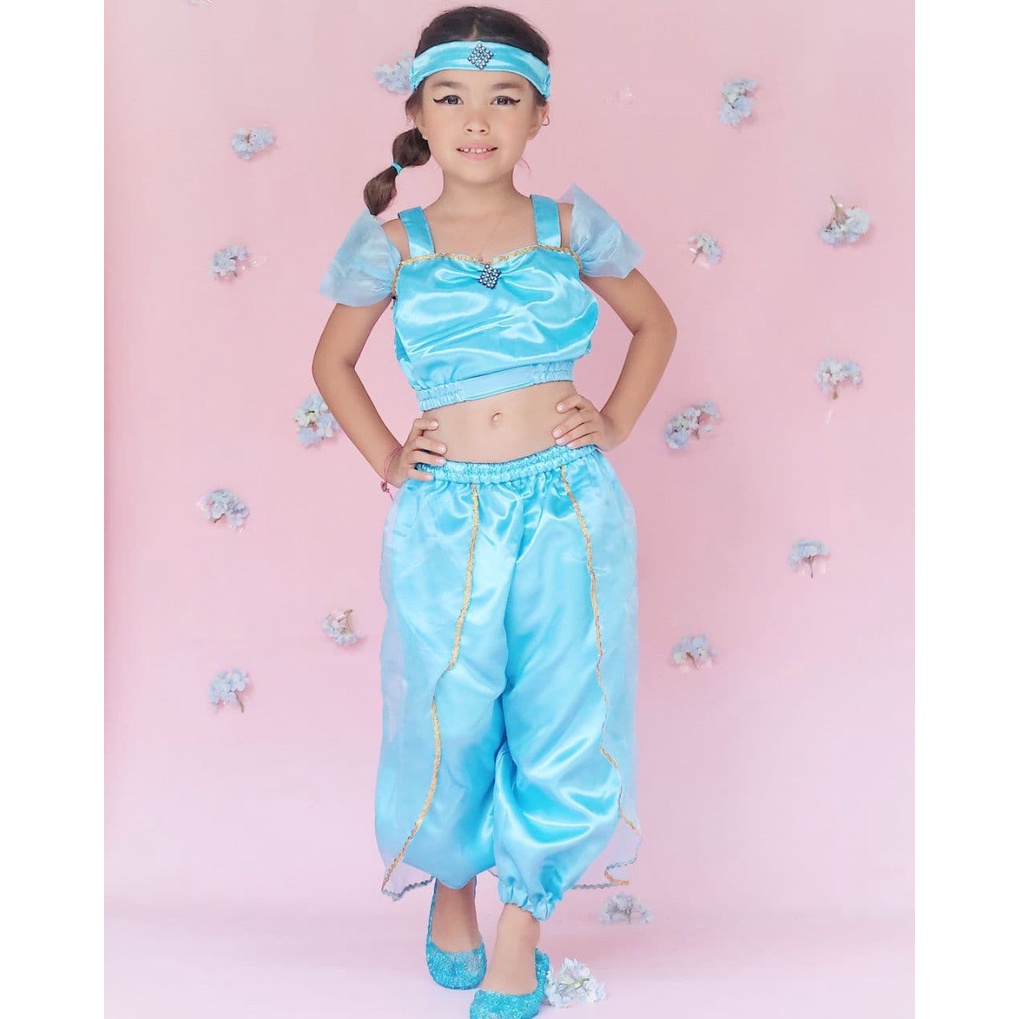 Jual Baju Disney Princess Jasmine Baju Disney Anak Kostum Disney Anak ...