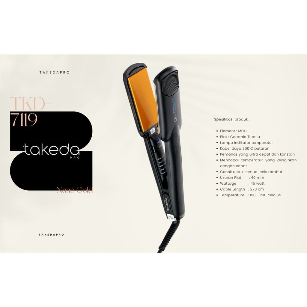 Jual Catok Korea Golden Smooting 1,5" Takeda Pro TKD-7119 40mm | Shopee ...