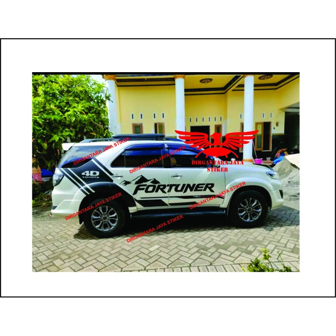 Jual STIKER MOBIL FORTUNER STICKER MOBIL TOYOTA FORTUNER STICKER MOBIL ...