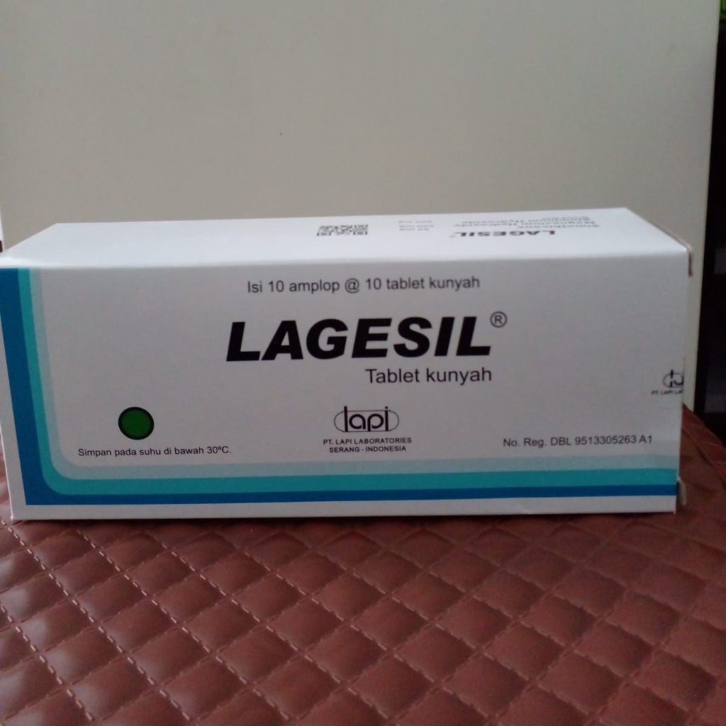 Jual Lagesil Tablet (1 Box = 10 Strip = 100 pcs) | Shopee Indonesia