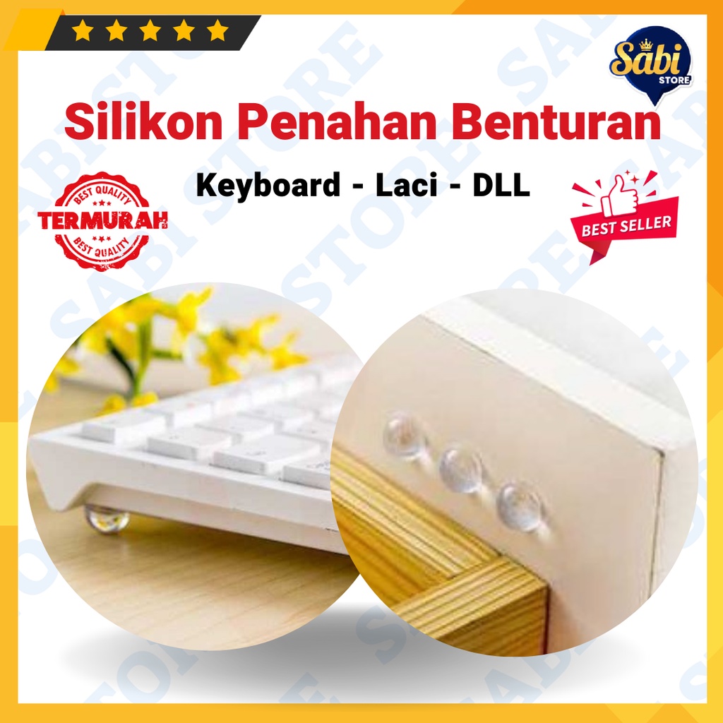 Jual Stiker Penahan Pengganjal Pengaman Anti Benturan Bumper 50 PCS ...