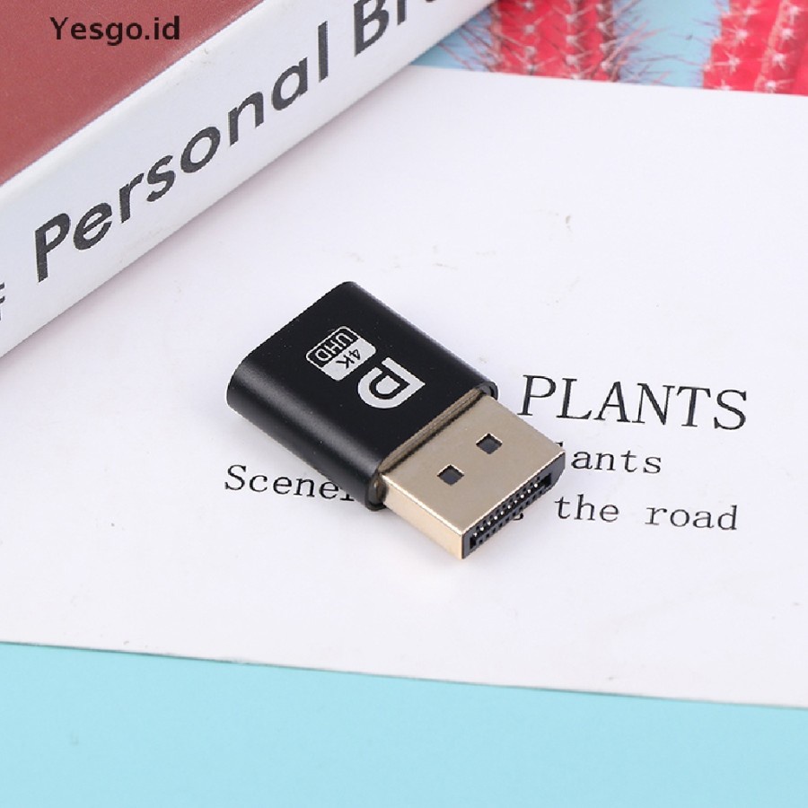Jual Adapter Displayport Dummy Plug Dp Virtual 4K | Shopee Indonesia