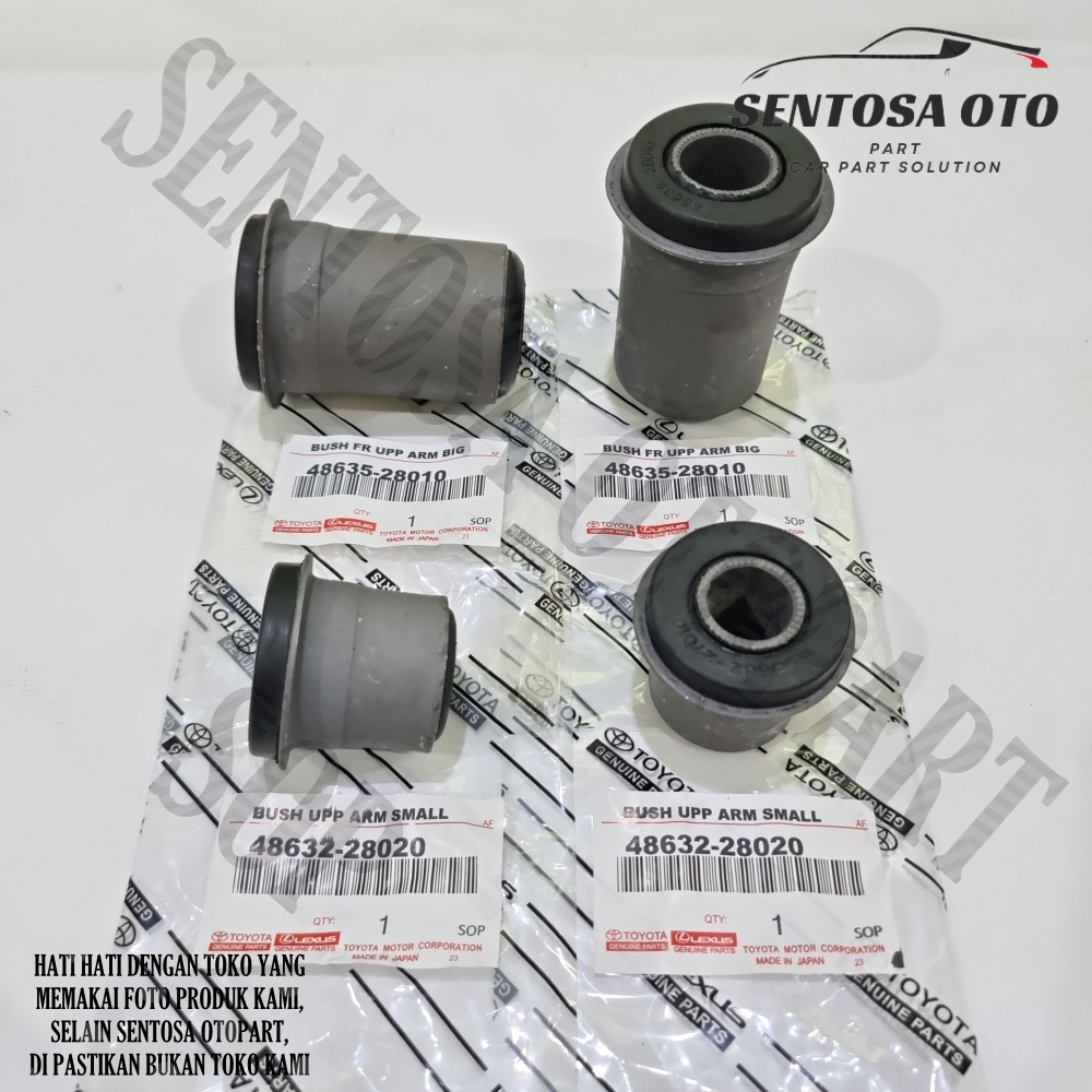 Jual Bushing Upper Arm Besar Kecil Sayap atas Kijang 5K 7K Original ...