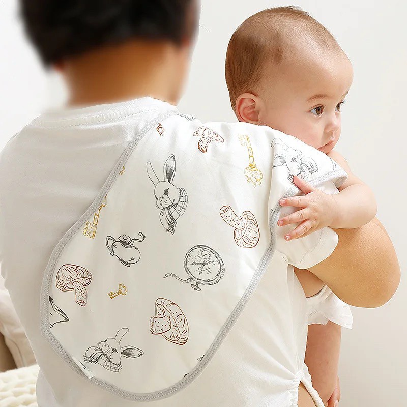 Jual Waterproof Pattern Cotton Baby Burp | Katun Handuk Pundak Burb ...