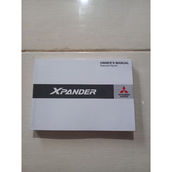 Jual Buku Manual Mitsubishi Xpander 2017 - 2019 Original | Shopee Indonesia