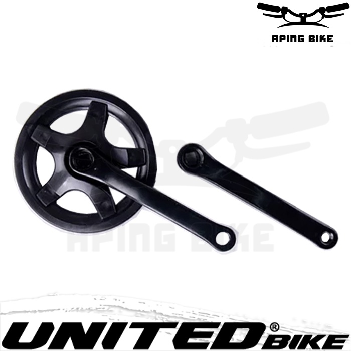 Jual Crank United S-102 Single Speed 36T Gir Sepeda Lipat Mini Minion ...