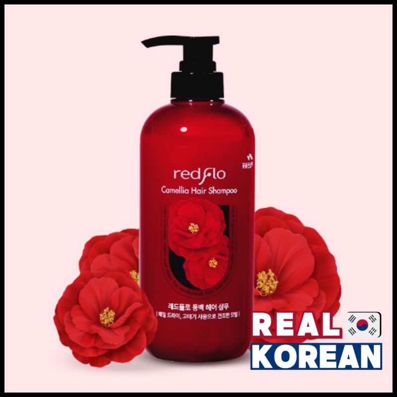 Jual FLOR DE MAN Redflo Camellia Hair Shampoo 700ml | Shopee Indonesia