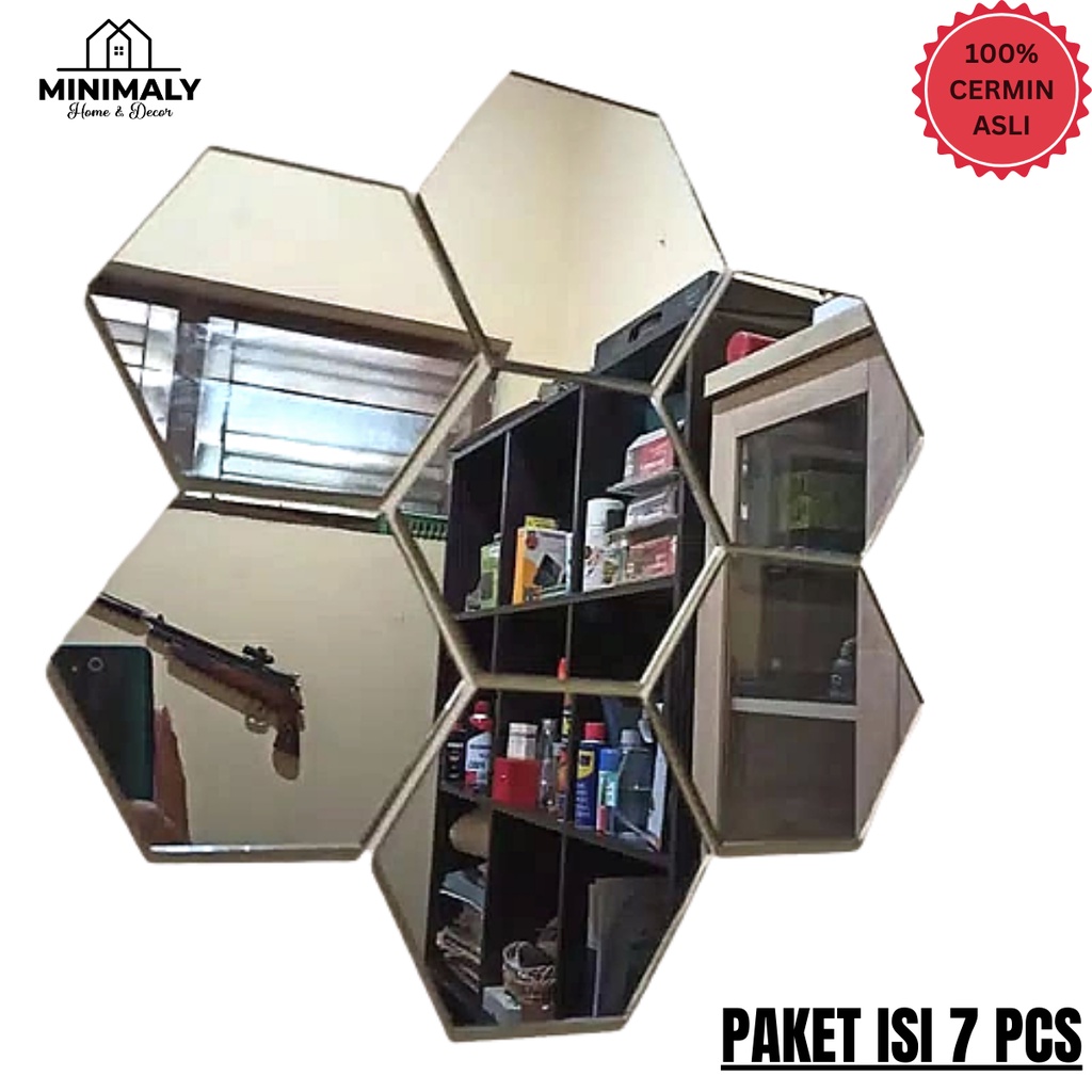 Jual MINIMALY11 Kaca cermin Aesthetic (PAKET ISI 7 PCS) Kaca Aesthetic ...