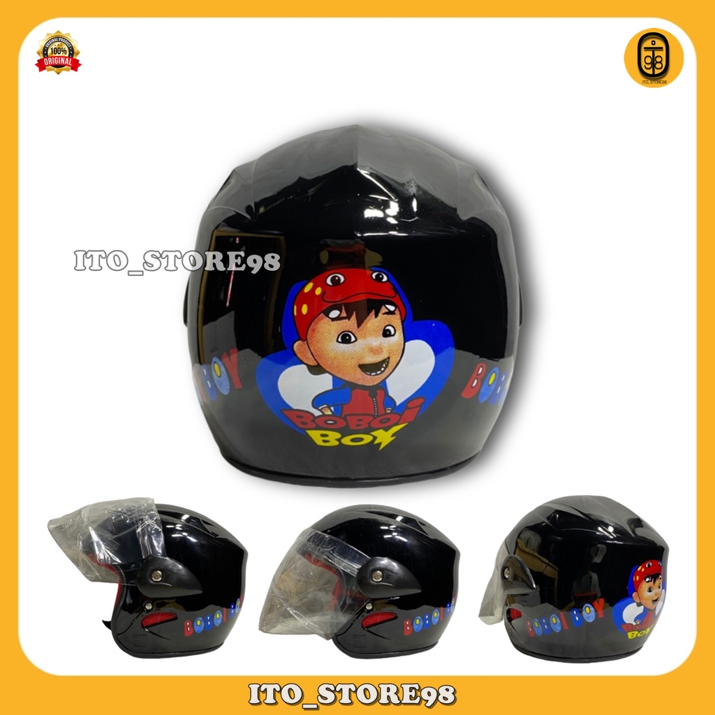 Jual Helm Sepeda Motor Half Face Anak Umur 2 3 4 5 Tahun Laki Perempuan ...