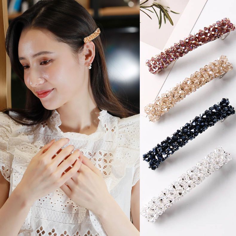 Jual Caliloops Jepit Rambut Poni Korea Wanita Dewasa Blink Manik Quita ...
