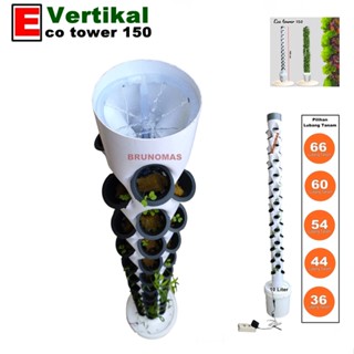 Jual Eco Tower 150 - Paket Instalasi Hidroponik Vertikal Pipa 4 Inc | Shopee Indonesia