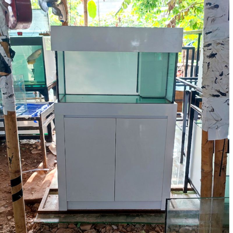 Jual AQUARIUM KABINET 80X40X40 FULL 8MM | Shopee Indonesia