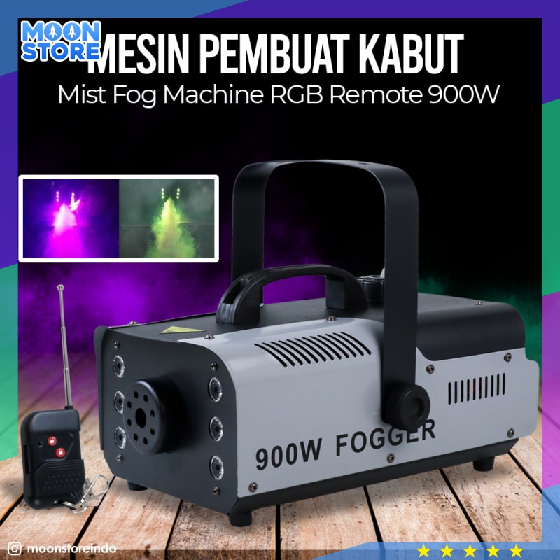 Jual Gvt Mesin Pembuat Kabut Embun Mist Smoke Fog Machine Rgb With ...