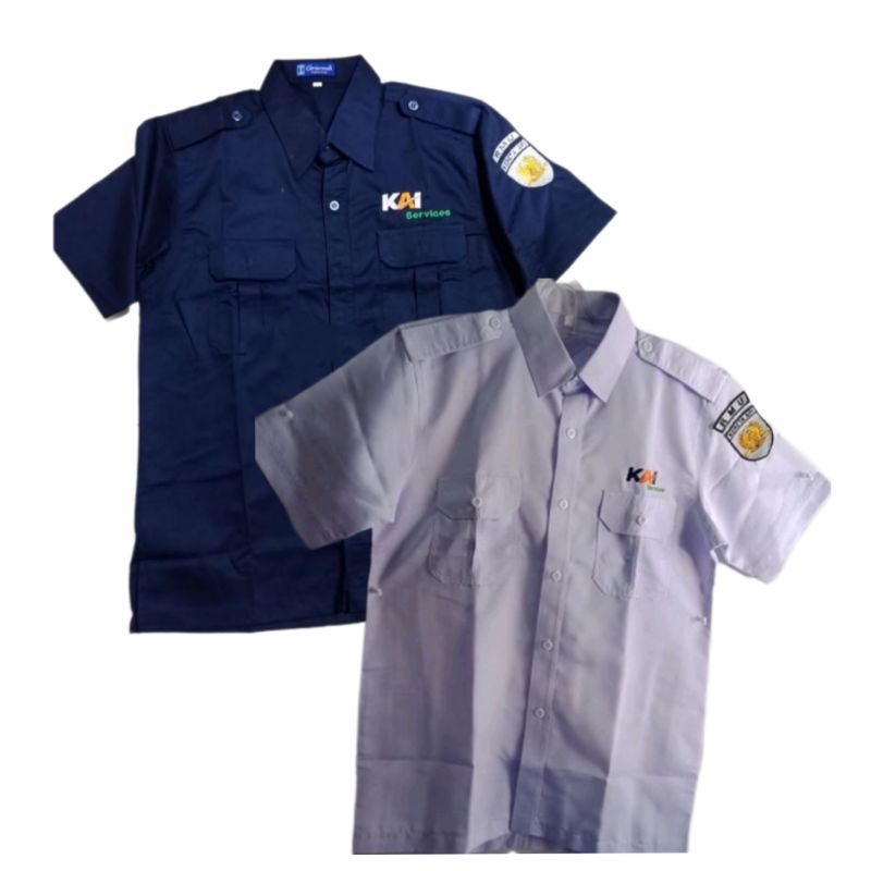 Jual KEMEJA KAI SERVICE || SERAGAM KAI SERVICE || BAJU KAI SERVICE ...