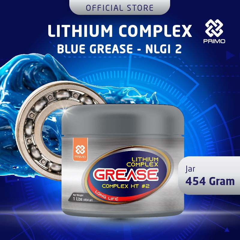 Jual PRIMO Lithium Complex Hi Temp Grease Blue Complex HT Biru NLGI 2 ...