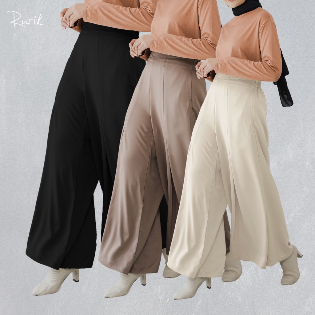 Jual Rurik Celana Kulot Wanita Kara Cullote | Shopee Indonesia