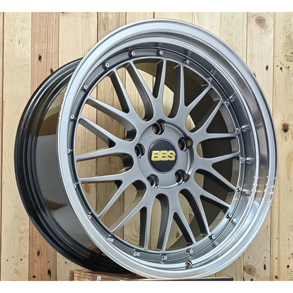 Jual velg BBS LM RING 18x8/9 pcd 5x114,3 velg mobil racing civic ...