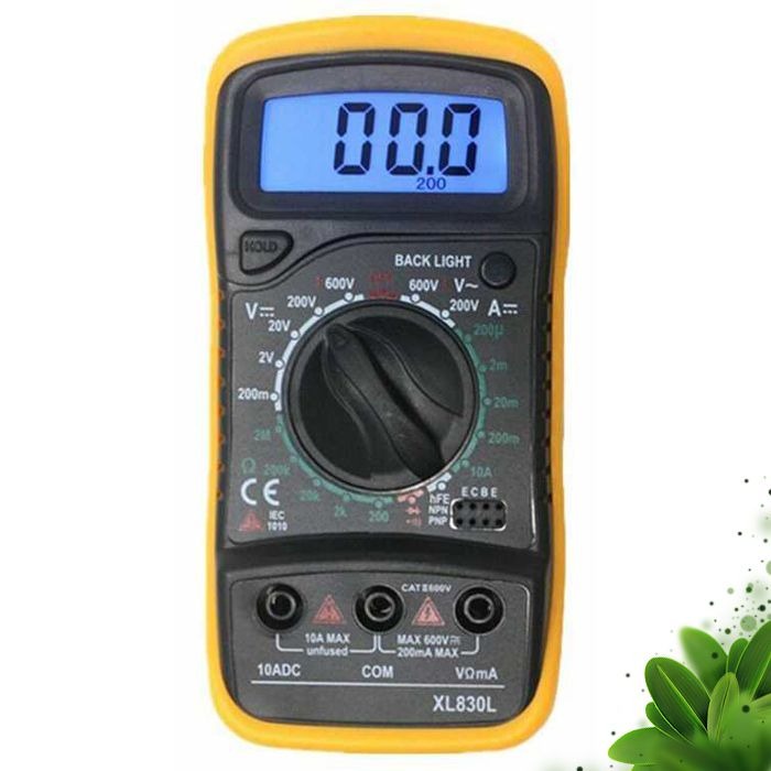 Jual [COD] Alat Test Listrik Elektrik Mini Digital Multimeter AC DC ...
