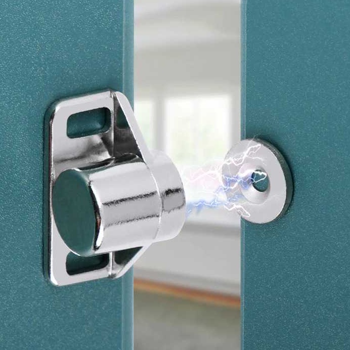 Jual [COD] Kunci Laci Lemari Magnetic Safety 8 10 Lock 2 Key Wardrobe ...