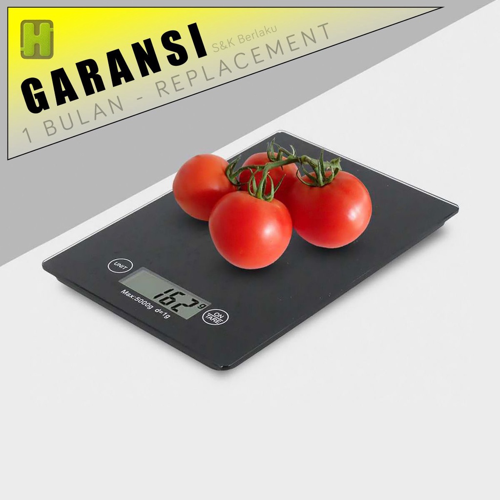 Jual Timbangan Dapur Digital 3kg 5kg 0.1g Kitchen LCD Display Timbang ...