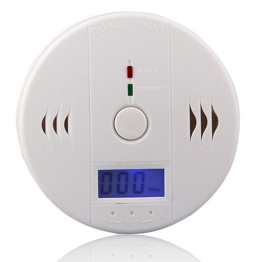 Jual Detektor Carbon Monoxide Smoke Alarm Alat Deteksi Asap Karbon ...
