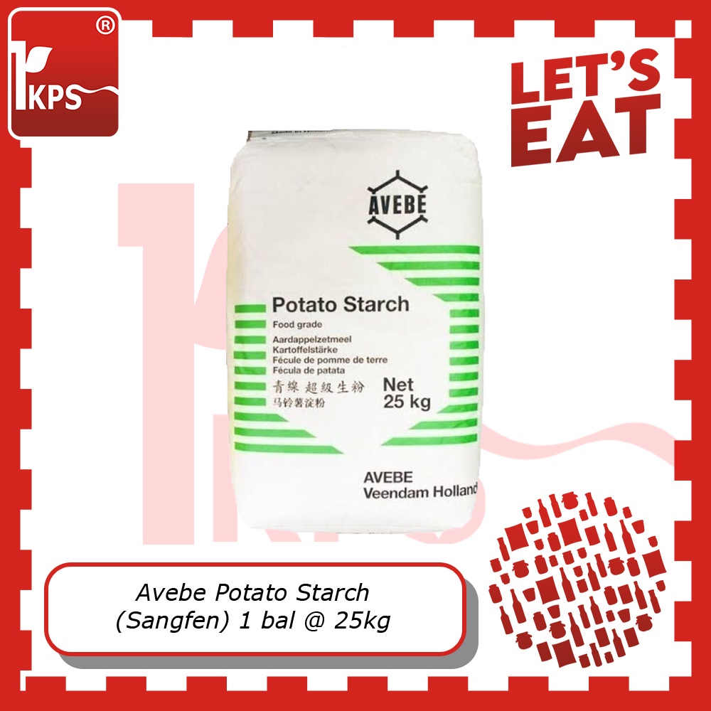 Jual (Khusus Instan Kurir) Potato Starch "Avebe" / Sangfen / Tepung ...