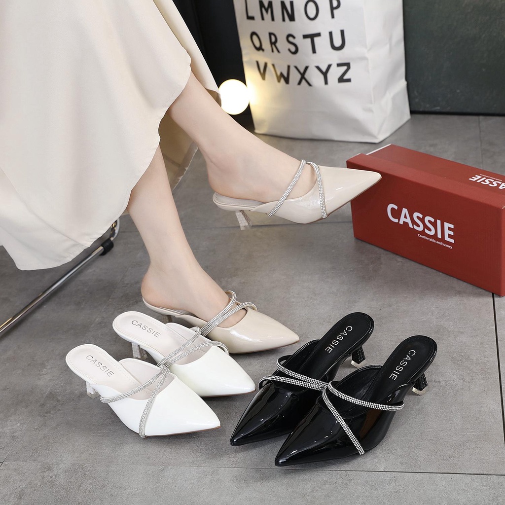 Jual CASSIE High Heels wanita import Sepatu heels wanita ( AA03 ...