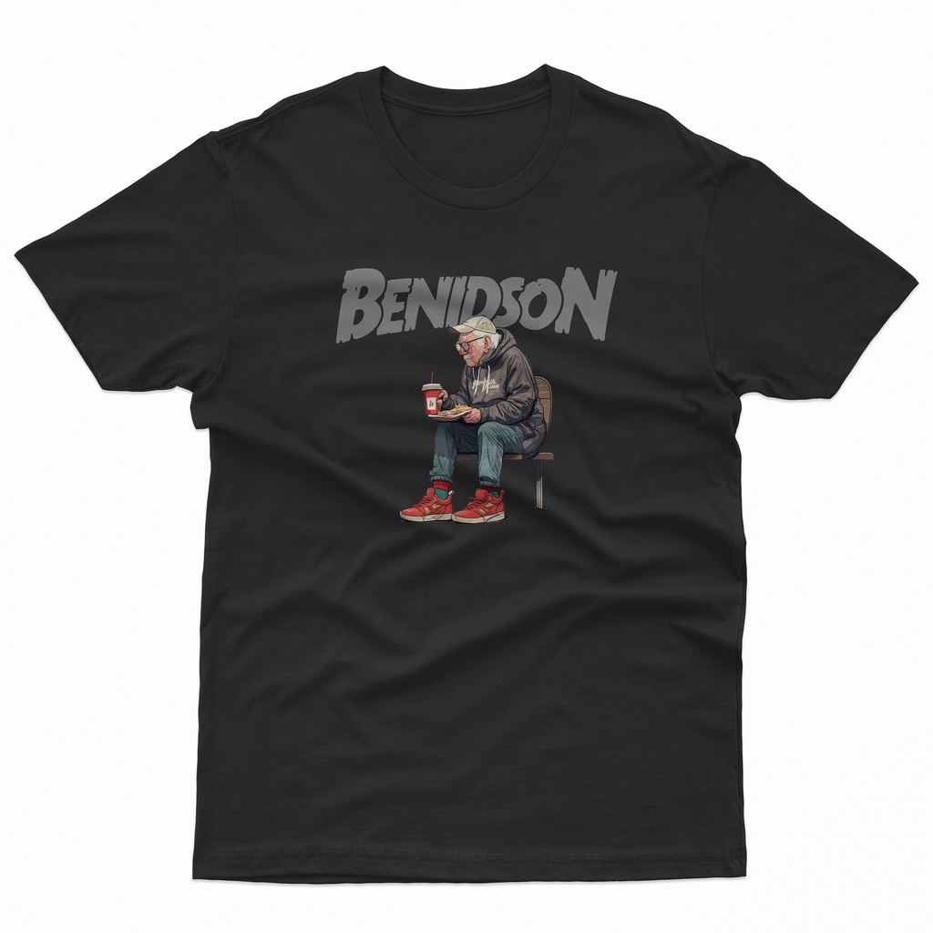 Jual BENIDSON Reguler Tshirt Sans Father | Shopee Indonesia