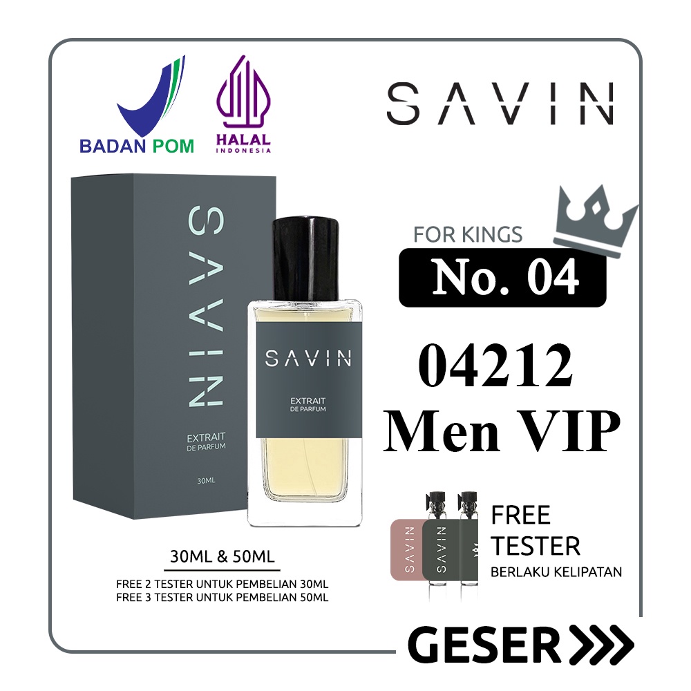 Jual SAVIN PARFUM No. 04212 Men VIP | Shopee Indonesia
