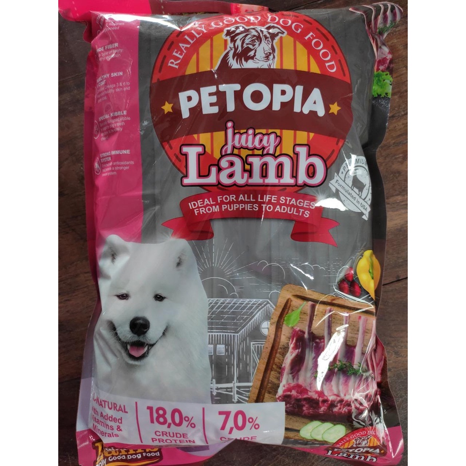 Jual Petopia 1kg (makanan anjing dog food) | Shopee Indonesia