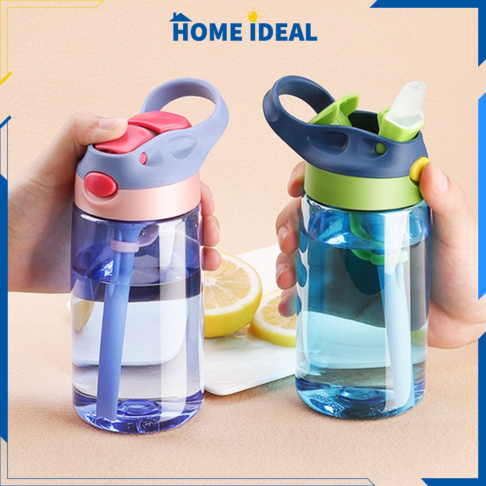 Jual Botol Air Minum 550ML Food Grade Motif Karakter / Botol Minum Anak dengan Sedotan Lucu Imut ...