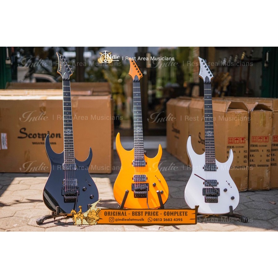Jual Gitar elektrik Scorpion SE 600 SE600 Reverse Head Model l Updown ...