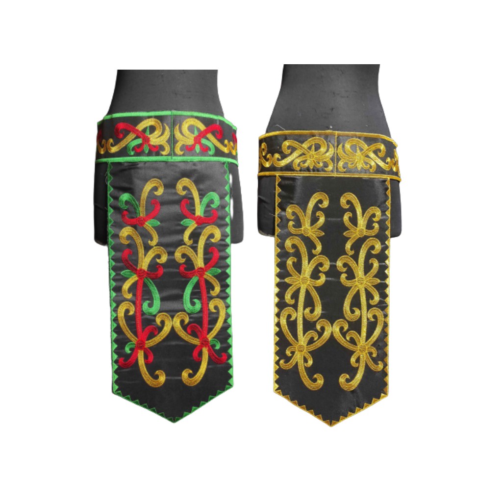 Jual Renda Bordir Sabuk Tari Karnaval Motif Dayak | Shopee Indonesia