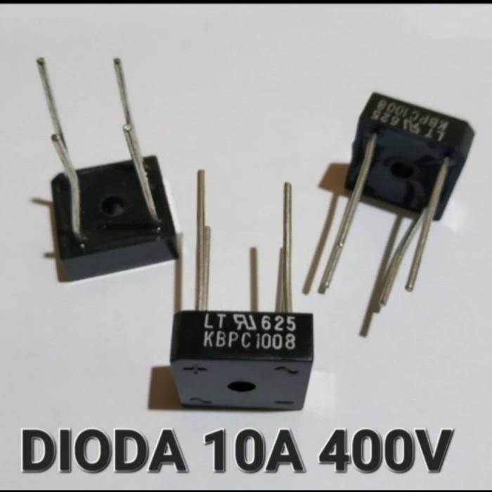Jual dioda bridge jembatan power supply 10a 400v 10 ampere kbpc 1008 ...