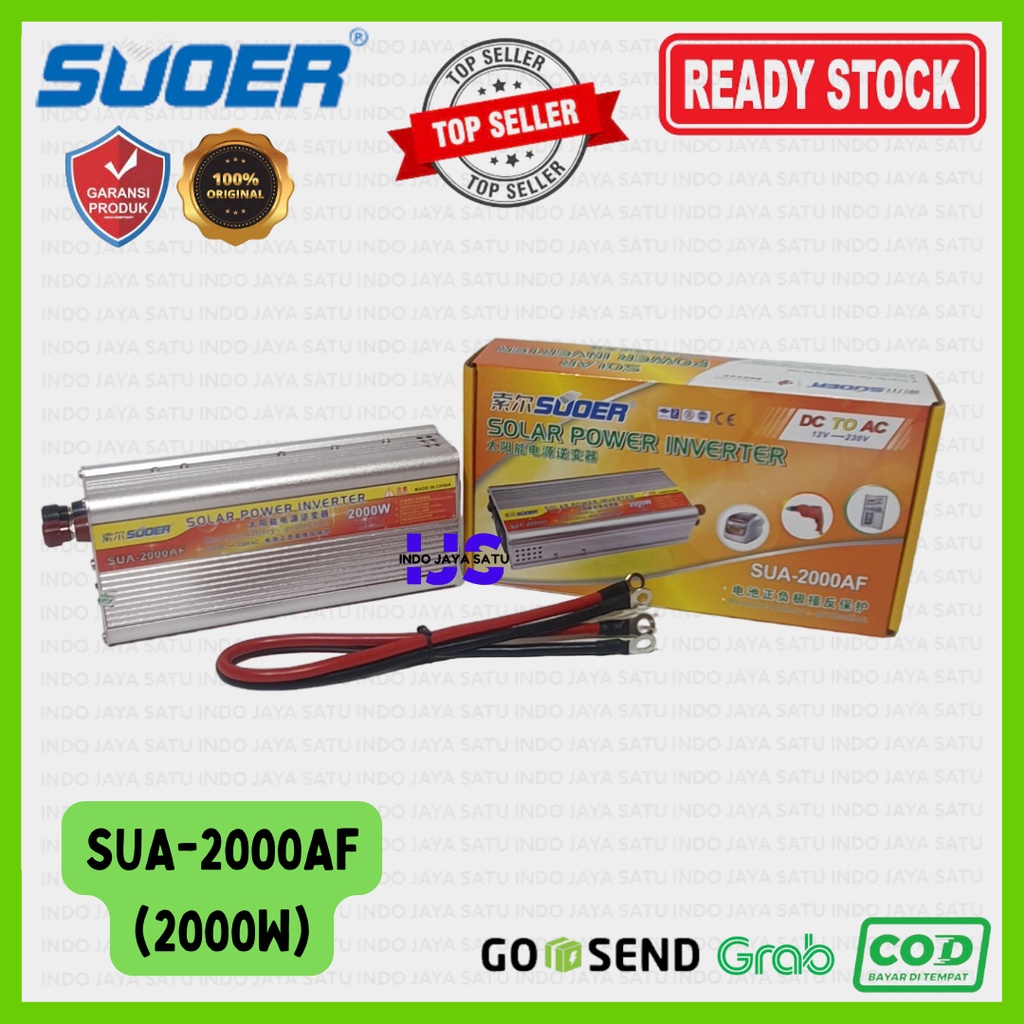 Jual SUOER SUA-2000AF Solar Power Inverter 2000 Watt Inverter DC to AC ...