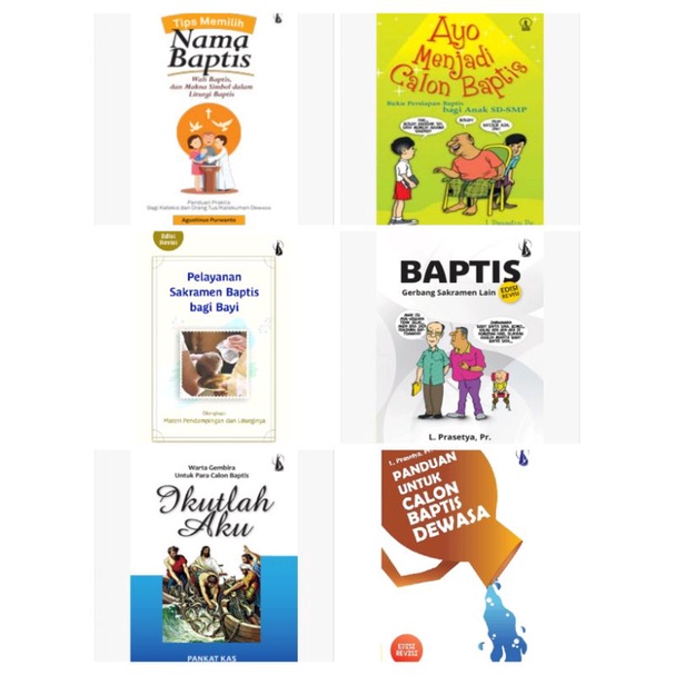 Jual tips memilih nama baptis pelayanan sakramen baptis ikutlah aku warta gembira untuk calon ...