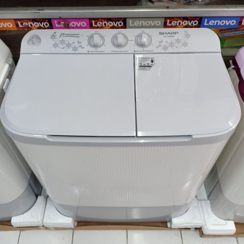 Jual KHUSUS CARGO MESIN CUCI 2 TABUNG SHARP 6 KG 7 KG 8KG 9 KG ORIGINAL BERGARANSI RESMI ...