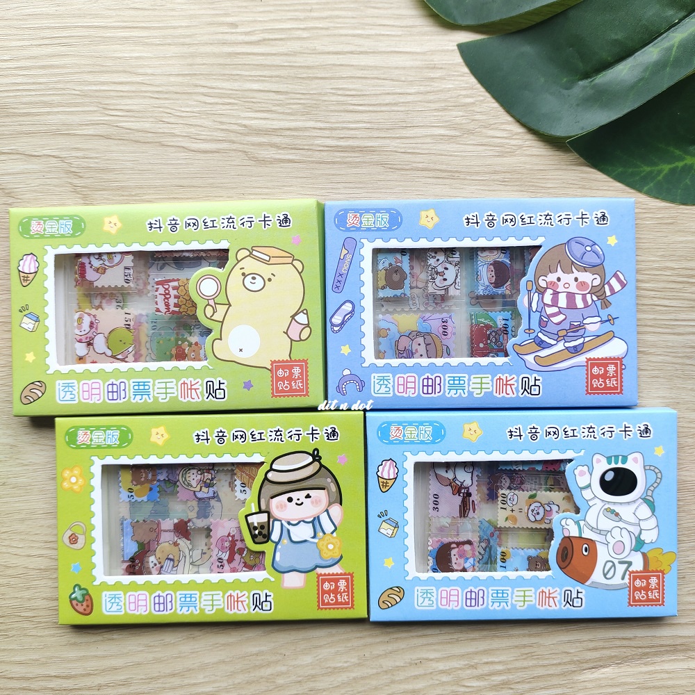 Jual Stiker Box Kecil Bentuk Pranko Stiker Box Karakter Isi 4 Lembar ...