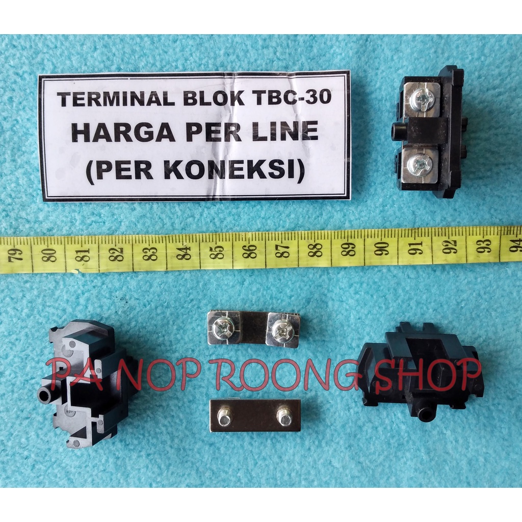 Jual TERMINAL BLOK TBC-30 HARGA PER LINE (PER KONEKSI) | Shopee Indonesia