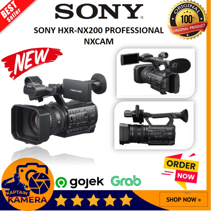 Jual Sony HXR-NX200 4K Professional Camcorder - NX200 | Shopee Indonesia