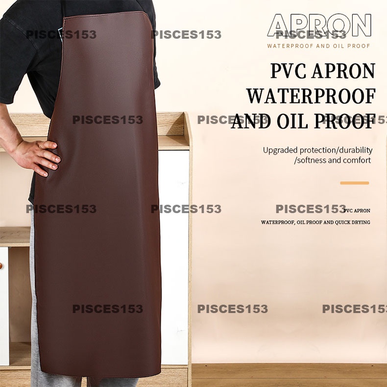 Jual Celemek kulit PU leather apron aneka ukuran | Shopee Indonesia