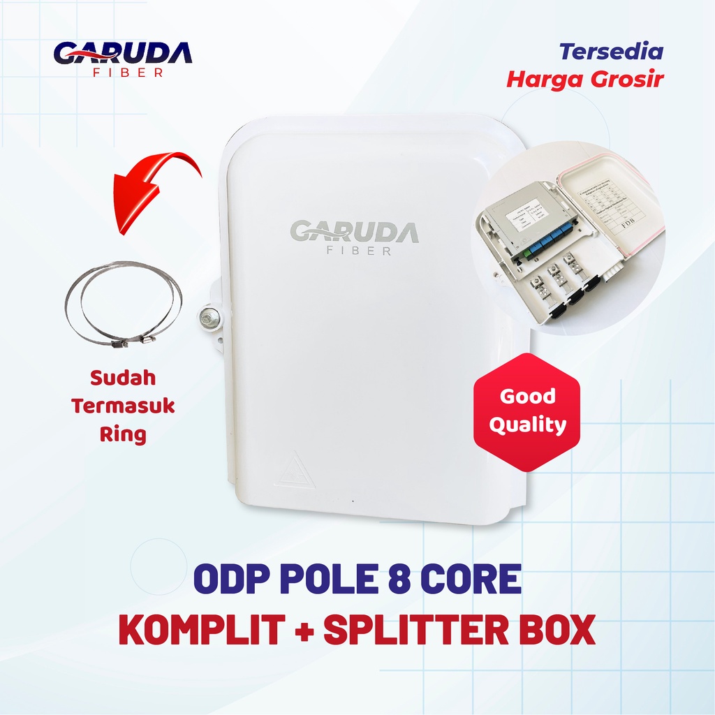 Jual GARUDA ODP Pole 8 Core komplit (lengkap dengan splitter box ...