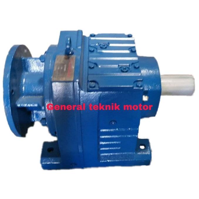 Jual Motology Helical Gearbox C/W Motor 2Hp Ratio 1:10 | Shopee Indonesia